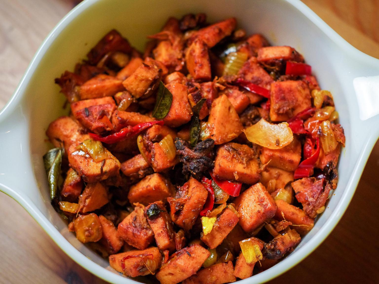 Masala daging luncheon: Lauk makan tengah hari yang pedas | Periuk.my