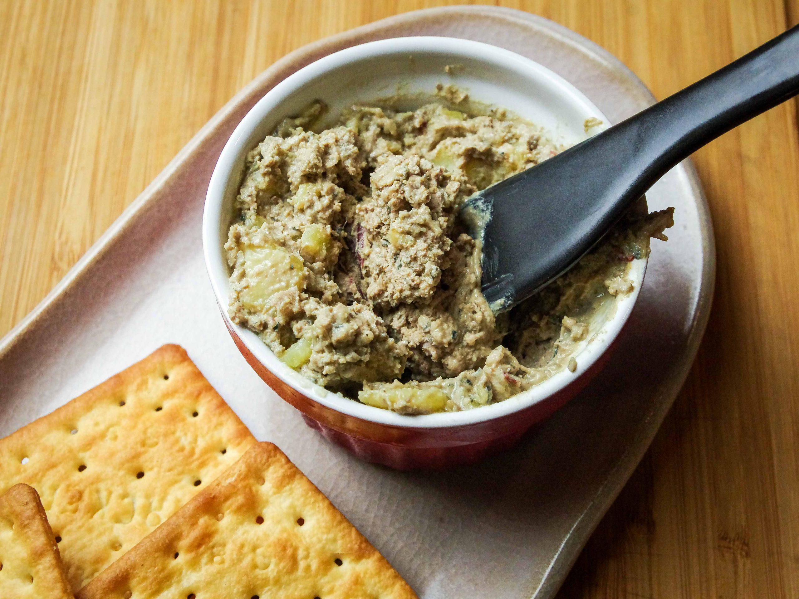 Herby chicken liver pâté: Malaysian version of a European starter ...